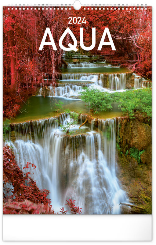 Nástěnný kalendář Voda 2024, 33 × 46 cm | JIROUT